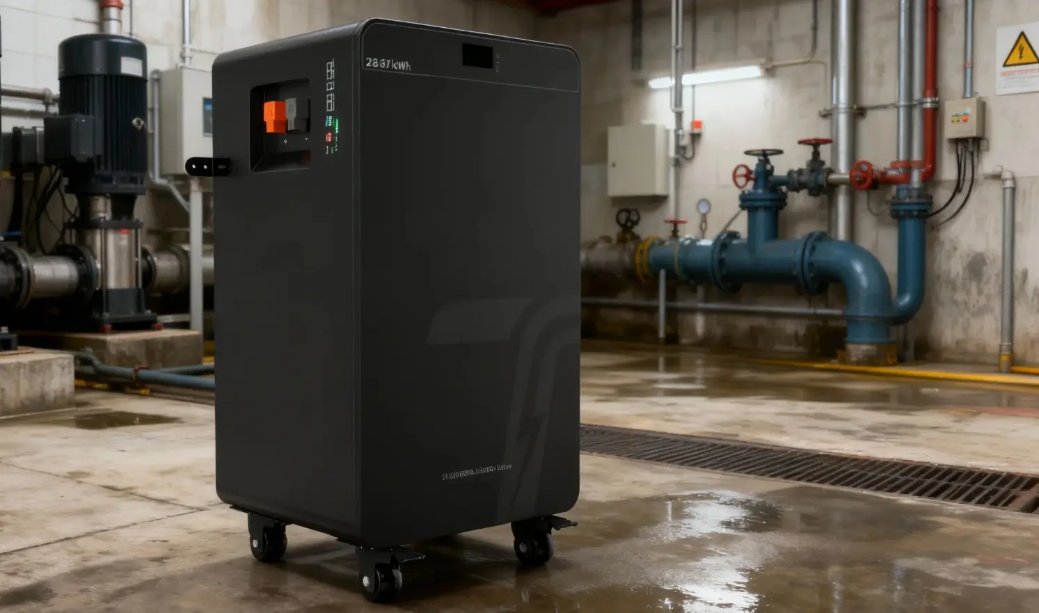 Sistemas de bateria reserva para bombeamento de água em atacado